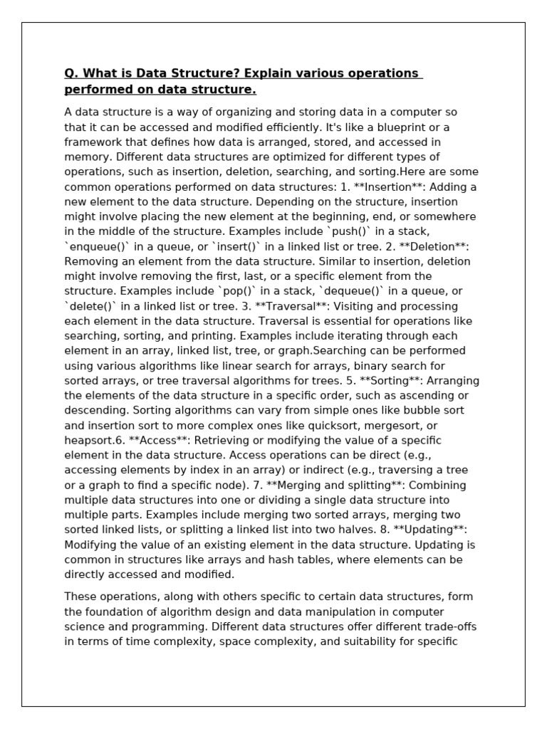 Data Structure Pdf Queue Abstract Data Type Computers 9658