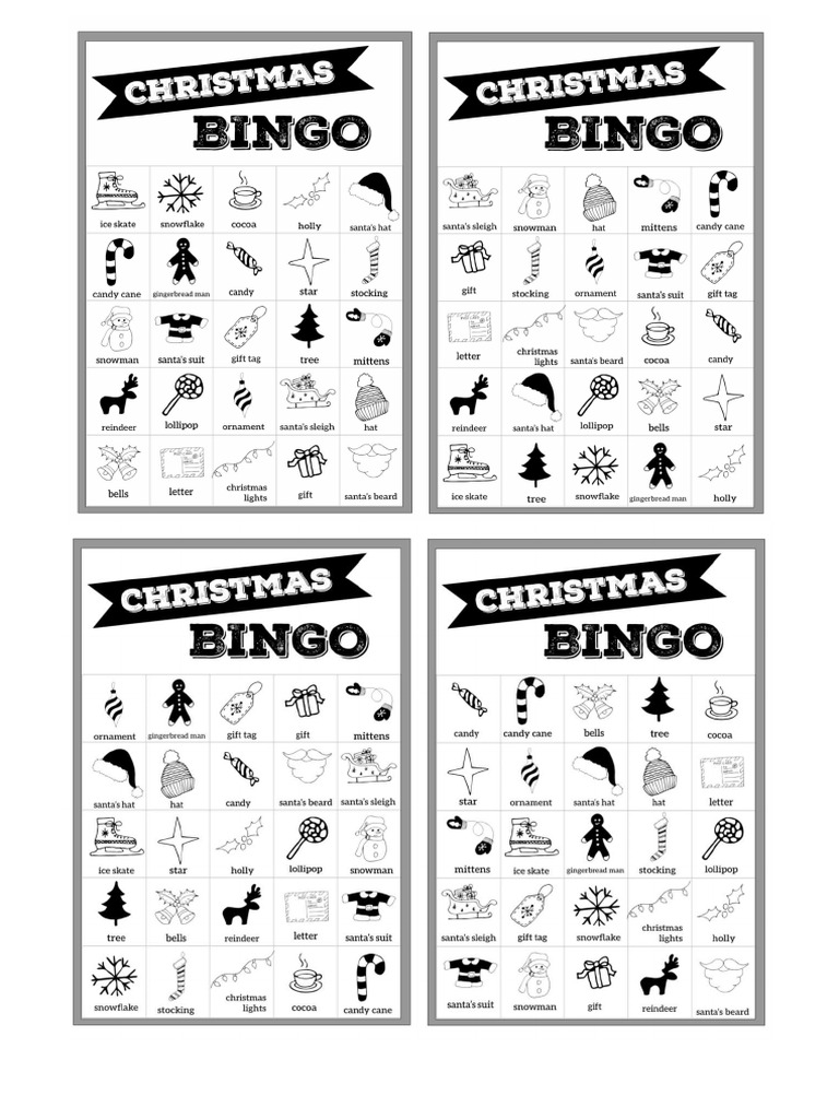 Christmas Bingo 2020 | PDF