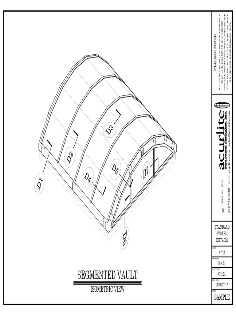 Acurlite KD Segmented Vault | PDF | Silicone | Extrusion