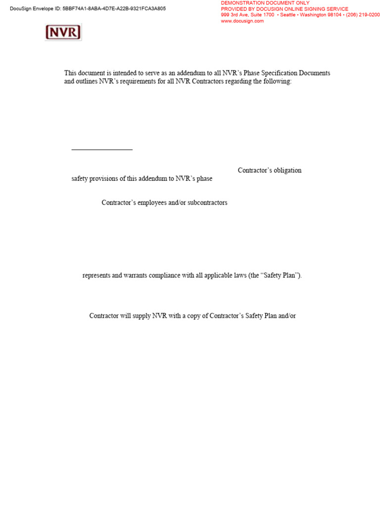 001 - PHASE SPEC ADDENDUM vs 1 | PDF