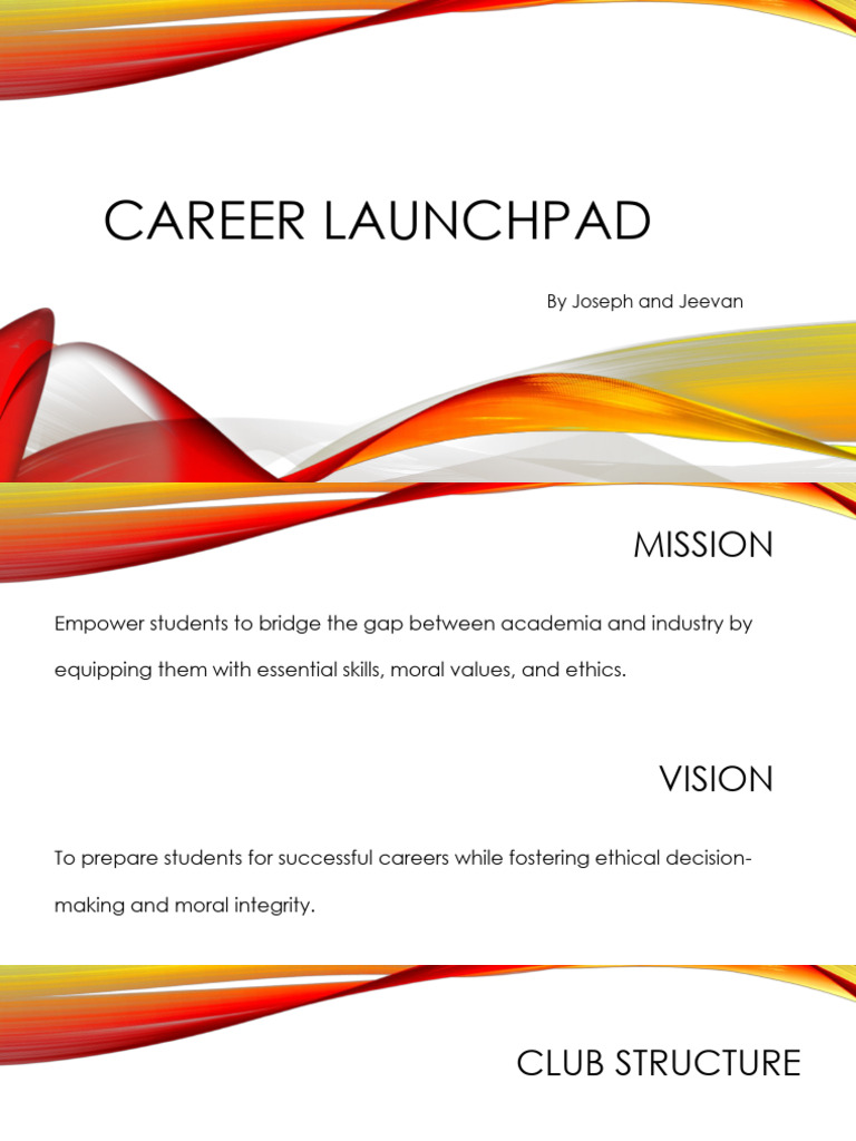 Career Launchpad | PDF