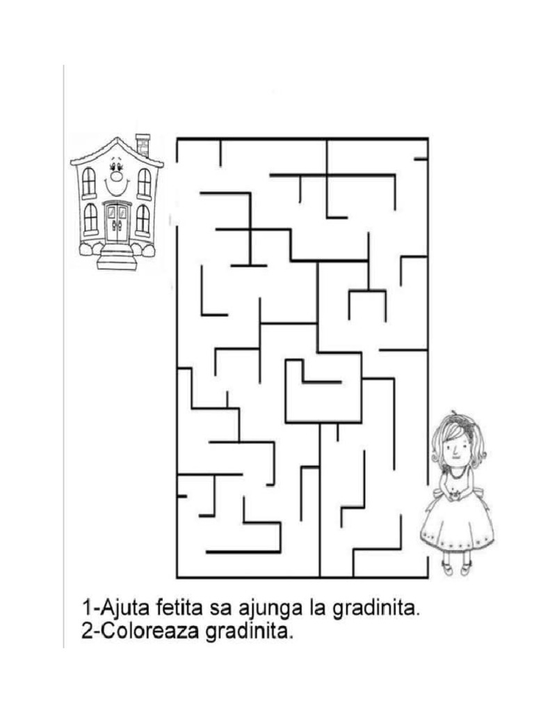 Labirint Gradinita | PDF