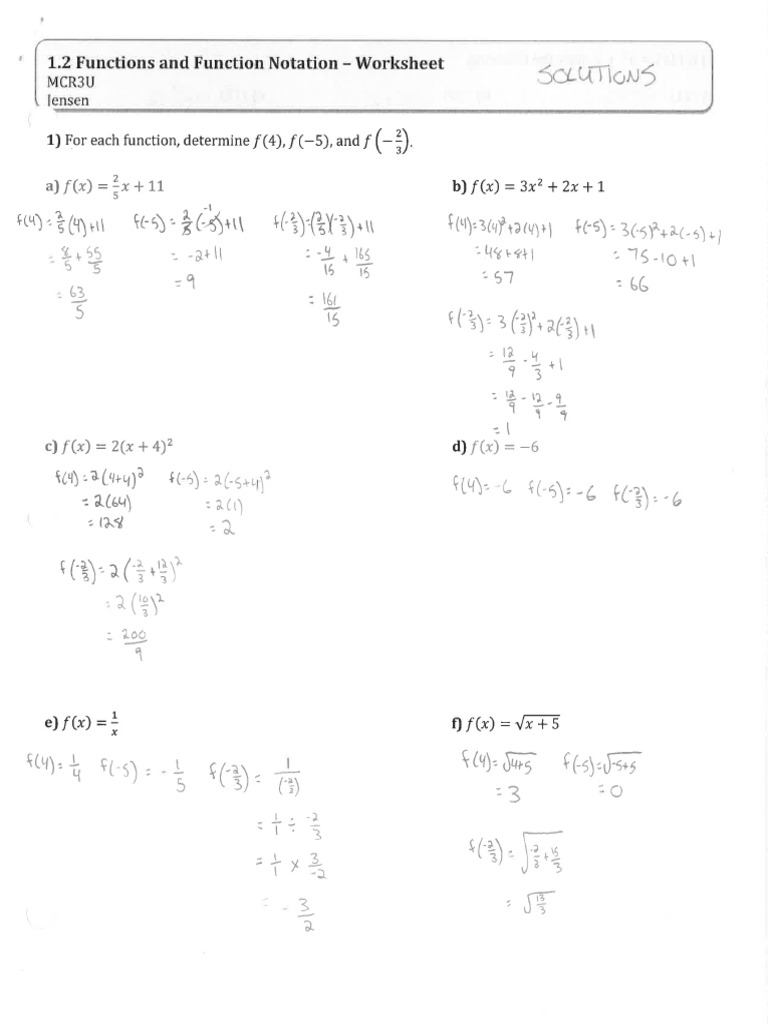 Unit-1, Lesson 2-11 (H.W Answer Sheet) | PDF