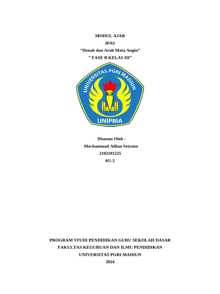 Modul Alfian Denah Micro 3 | PDF