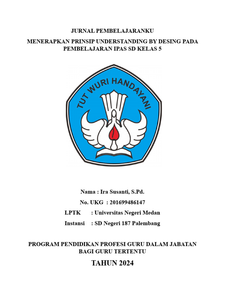 Jurnal Pembelajaranku Ubd Modul 1 Topik 1 PPG | PDF