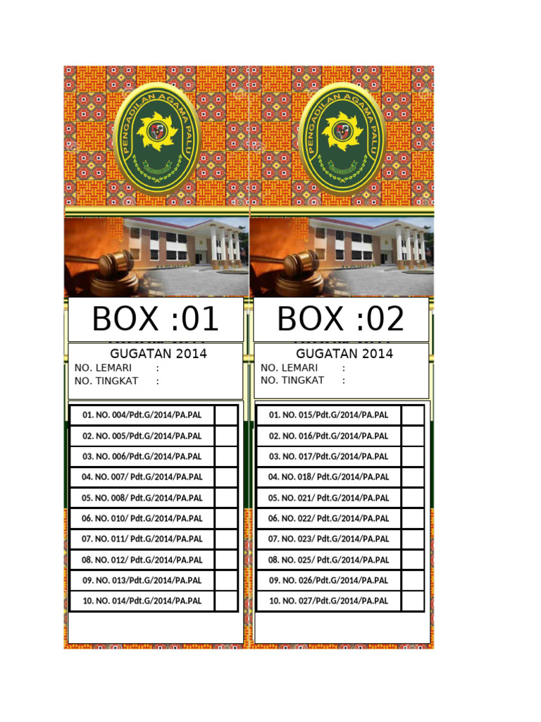 Box Arsip 2014 | PDF