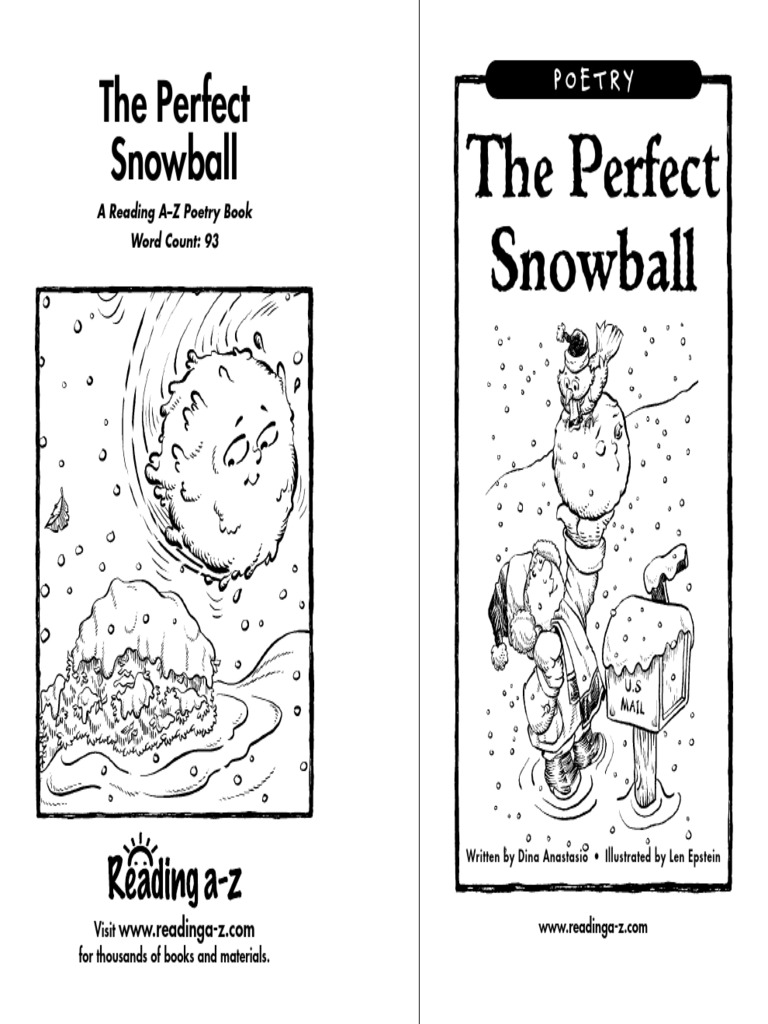 Book 37 The Perfect Snowball | PDF