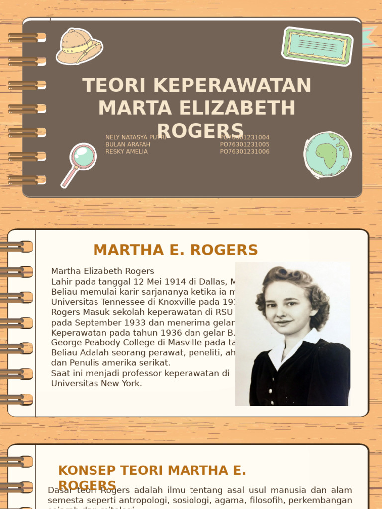 KELOMPOK 2 - MARTHA E. ROGERS | PDF