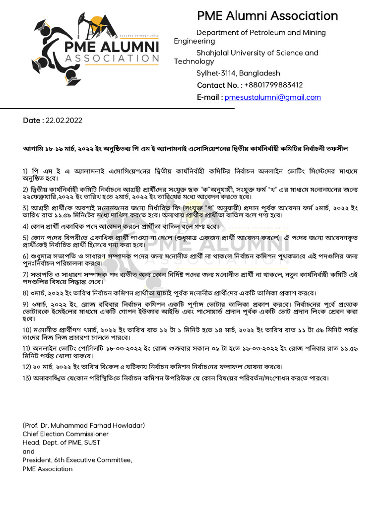 Alumni Association - Pad | PDF