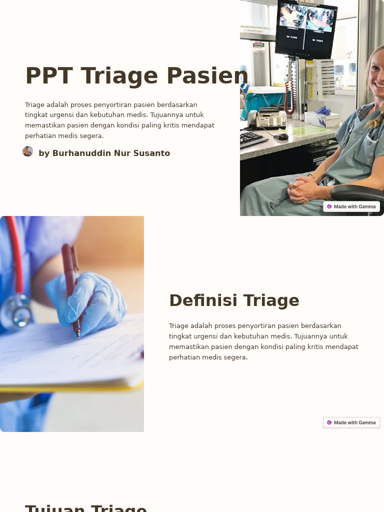 PPT-Triage-Pasien | PDF
