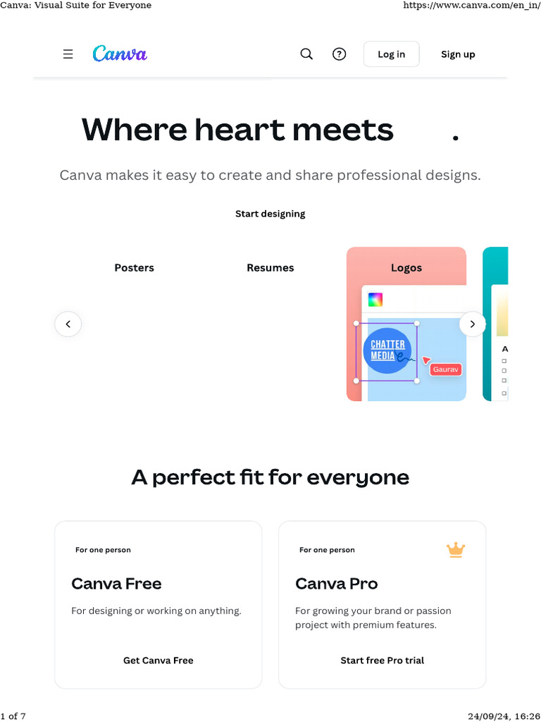Canva - Visual Suite For Everyone | PDF