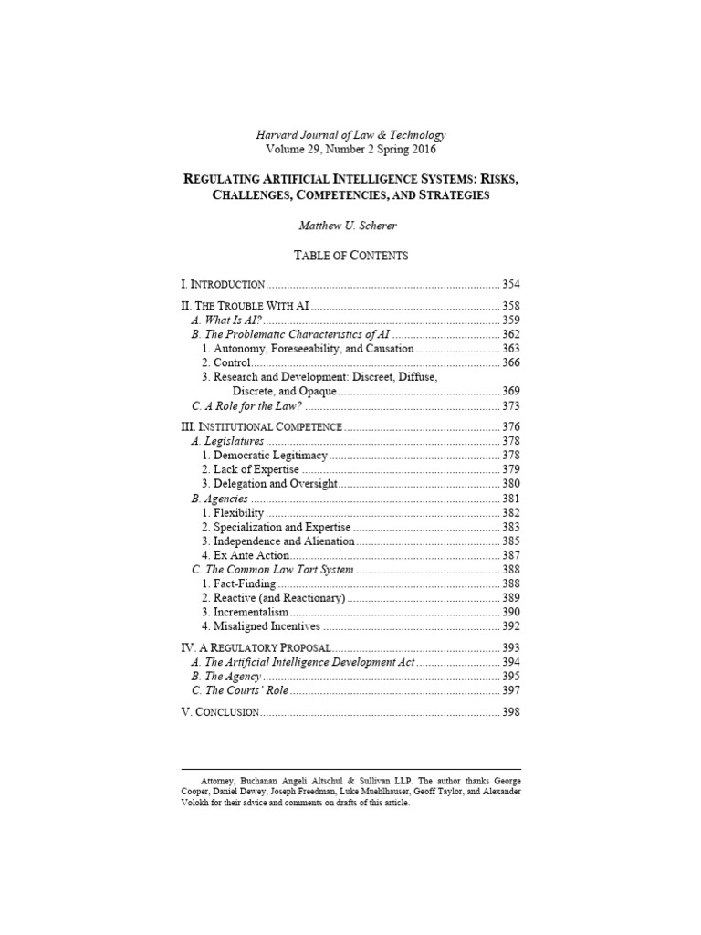 Regulating AI Systems | PDF