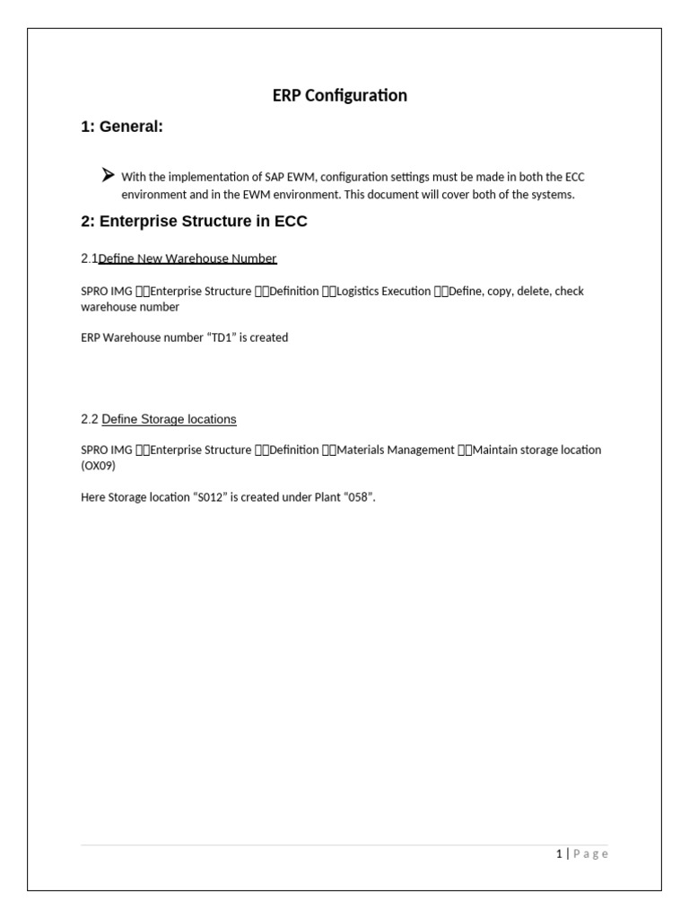 ECC Configuration | PDF