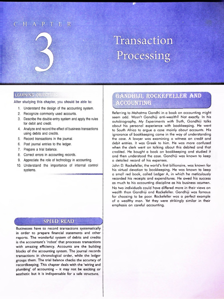Chapter- 3 Transaction Processing | PDF