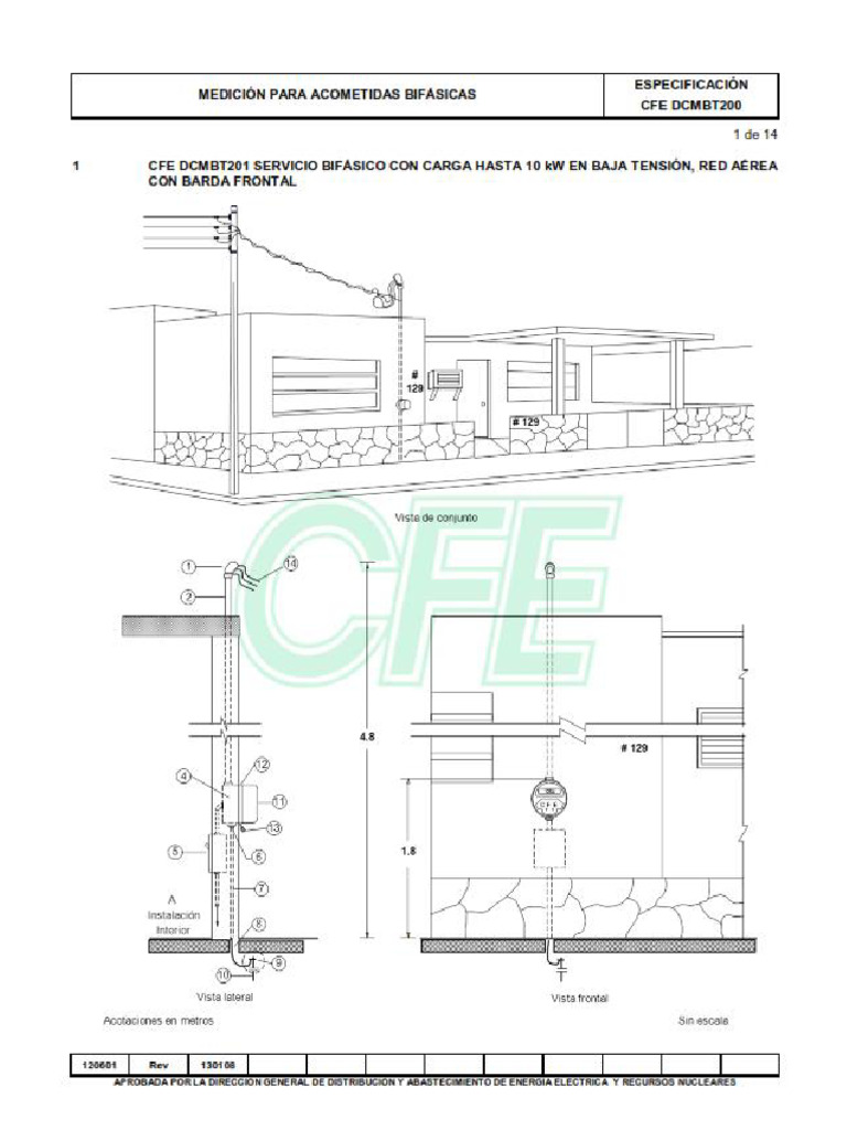 Especificaciones Cfe | PDF