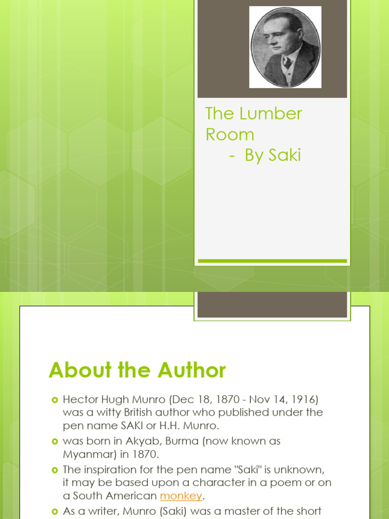 The Lumber Room | PDF