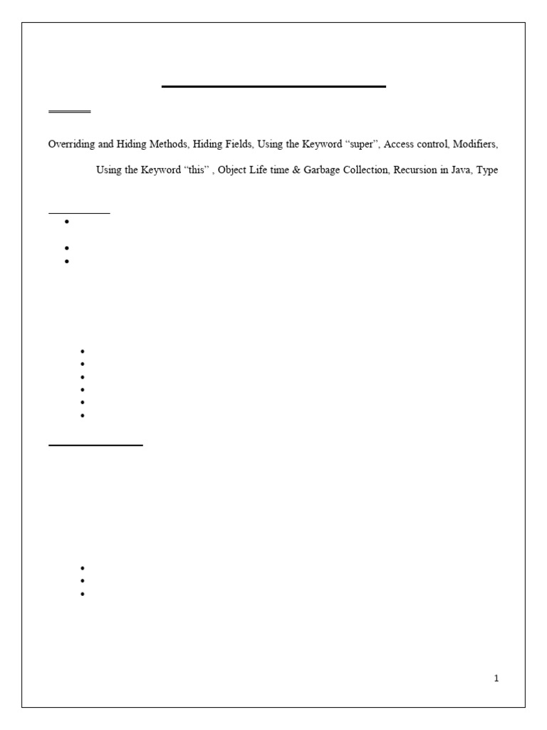 Chapter 2 Introduction To Oop | PDF