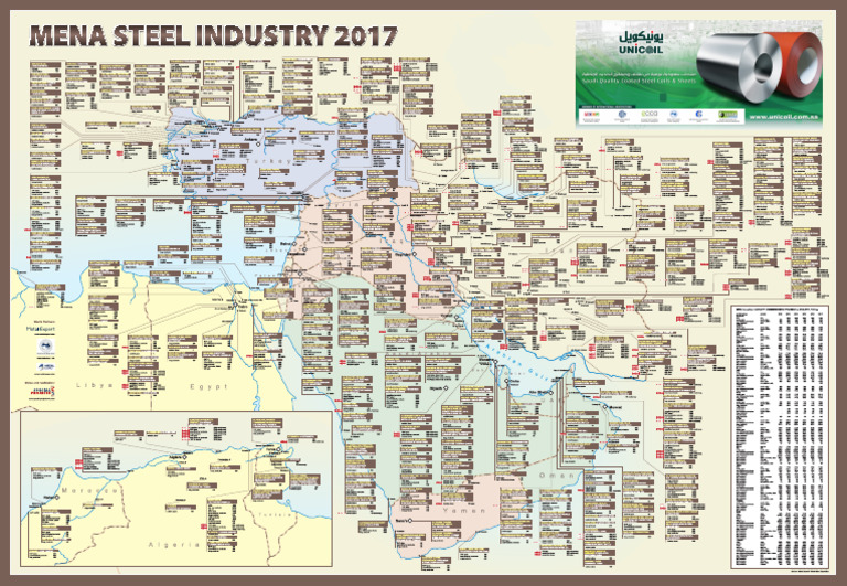 Mena Map 2017 English | PDF