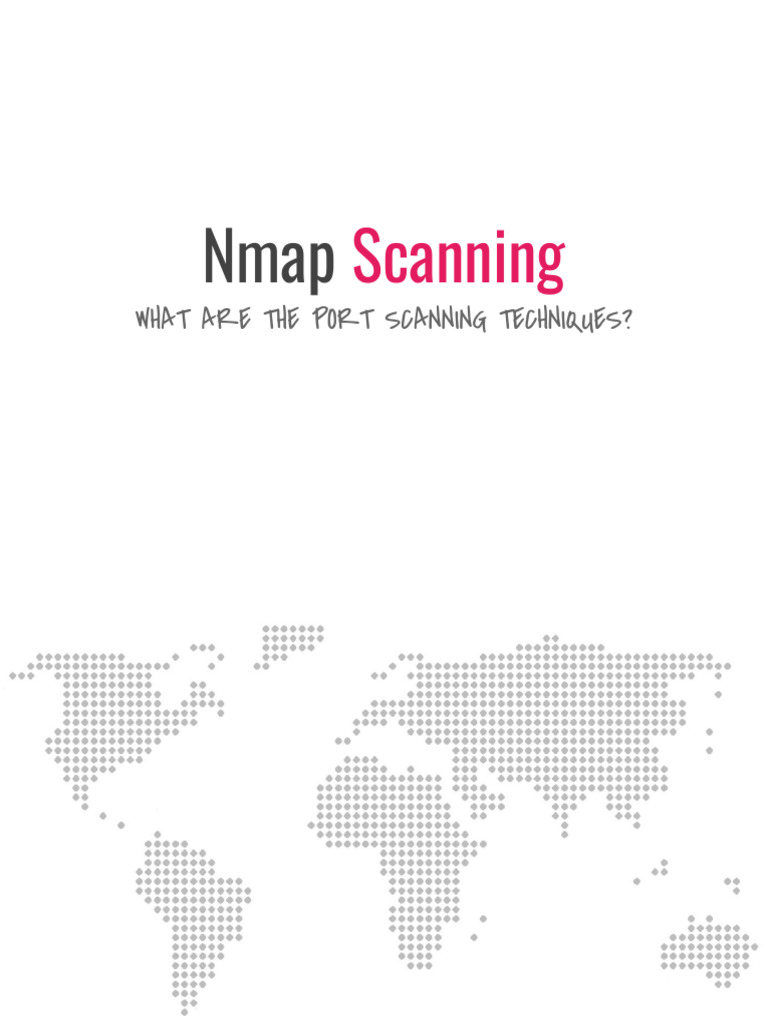 Nmap ScannTechnique | PDF