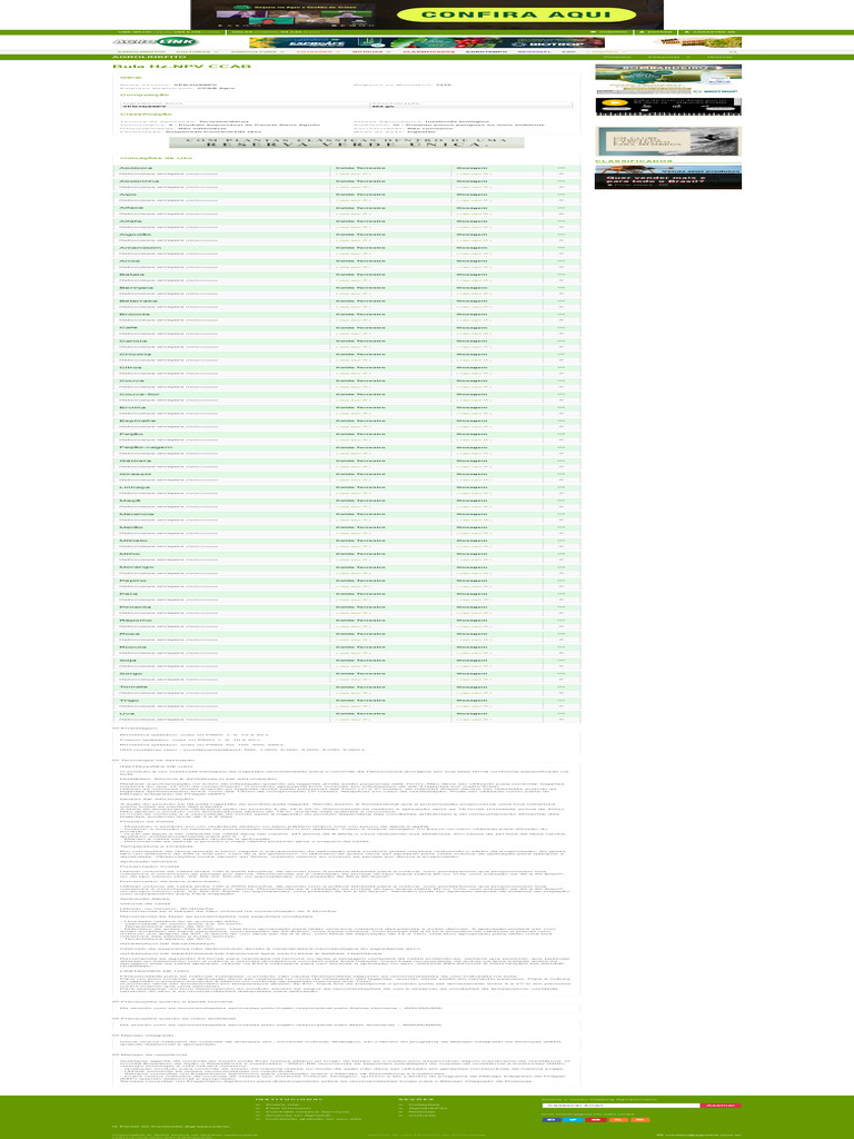 Bula HZ-NPV CCAB - CCAB Agro | PDF