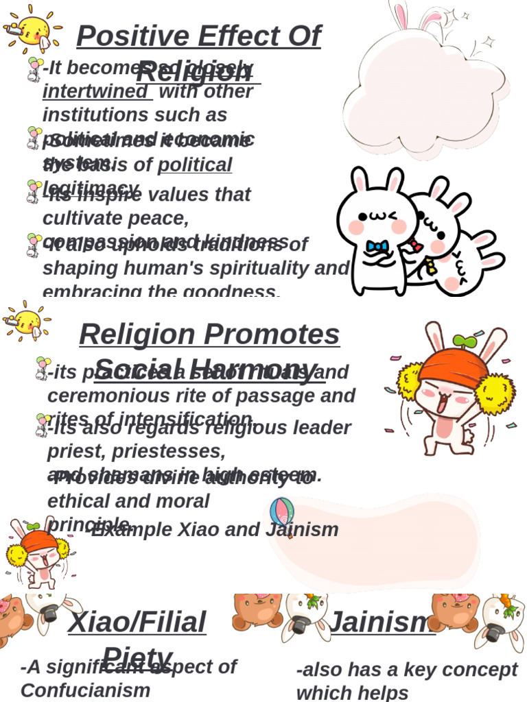 Wrbs. Pointers For Positive & Negative Effects of Religion | PDF