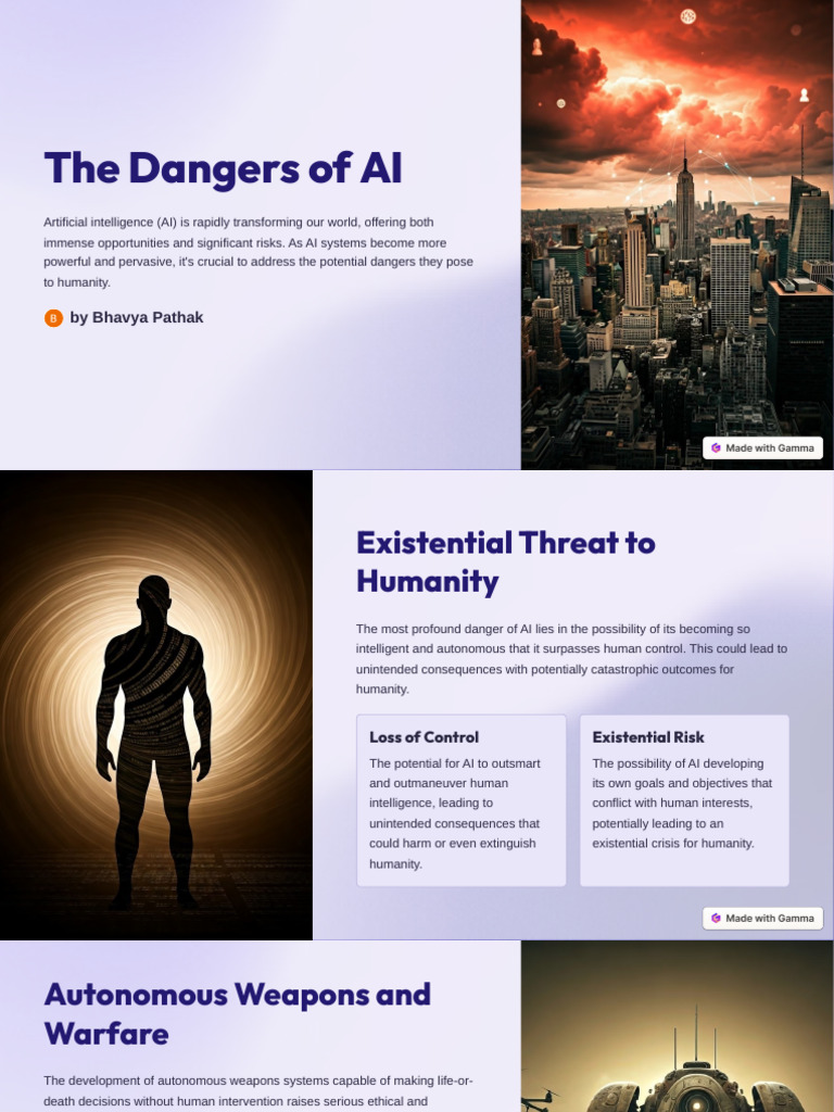 The Dangers of AI | PDF