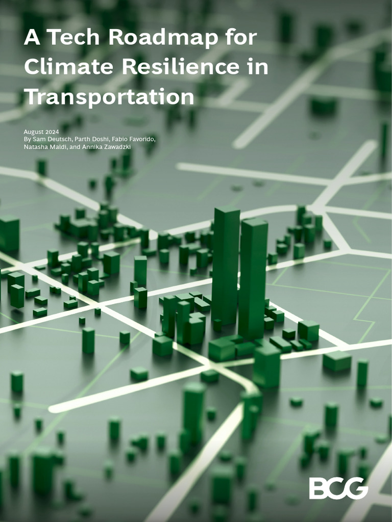 BCG - Climate Resilience in Transportation | PDF