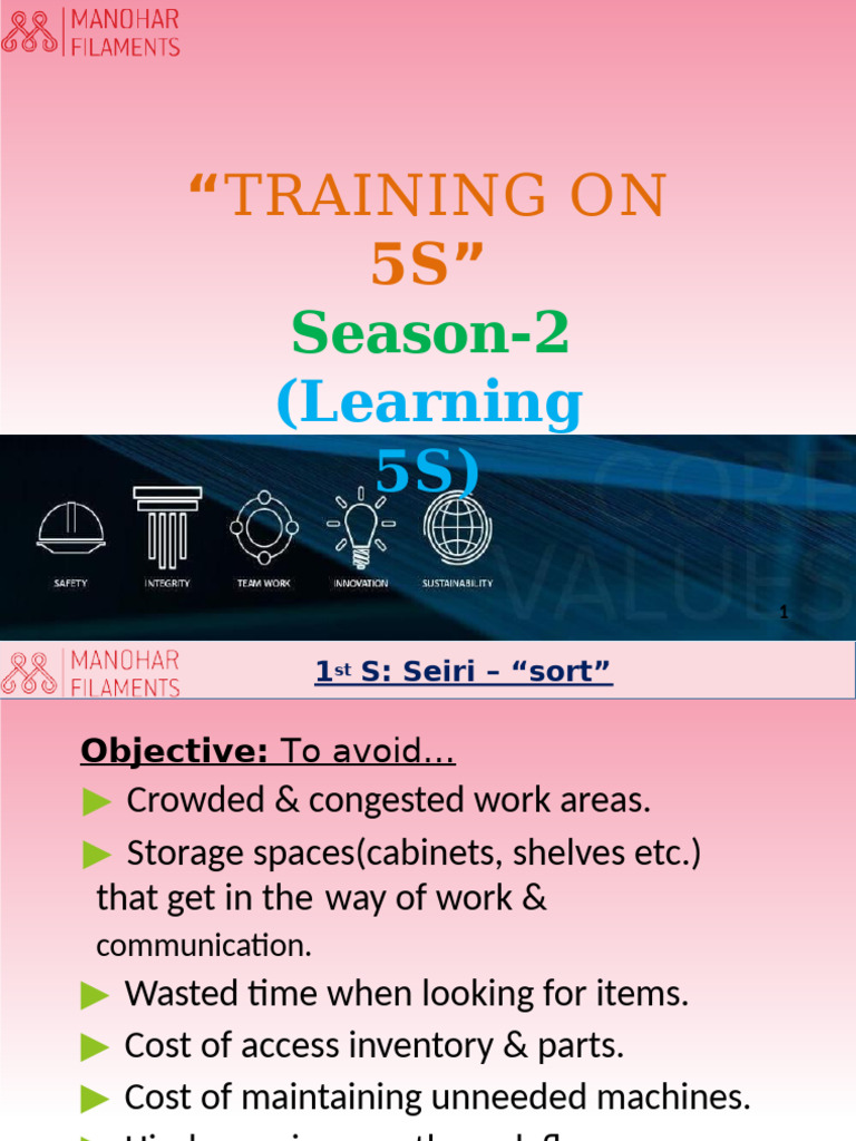 5S_ Learning | PDF