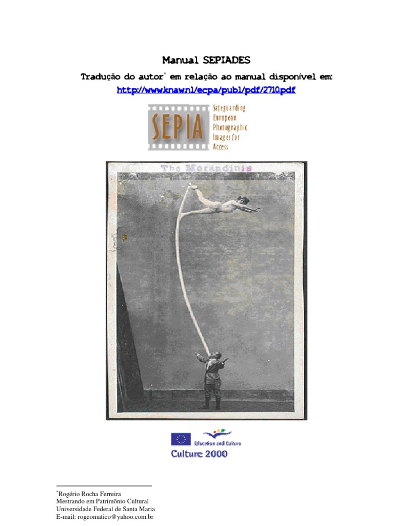 Manual Sepiades PTBR | PDF | Bibliotecas | Museu