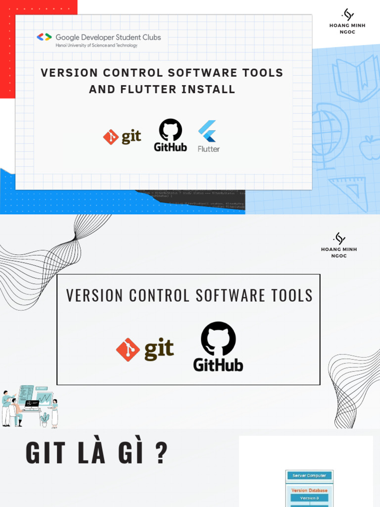 [Git & Github & FLUTTER][MOBILE-GDSC] | PDF