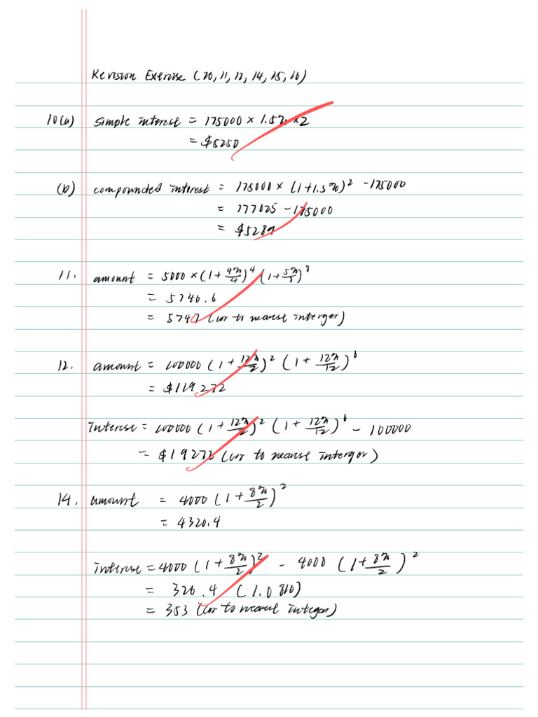 3233maths hw4 Corr | PDF