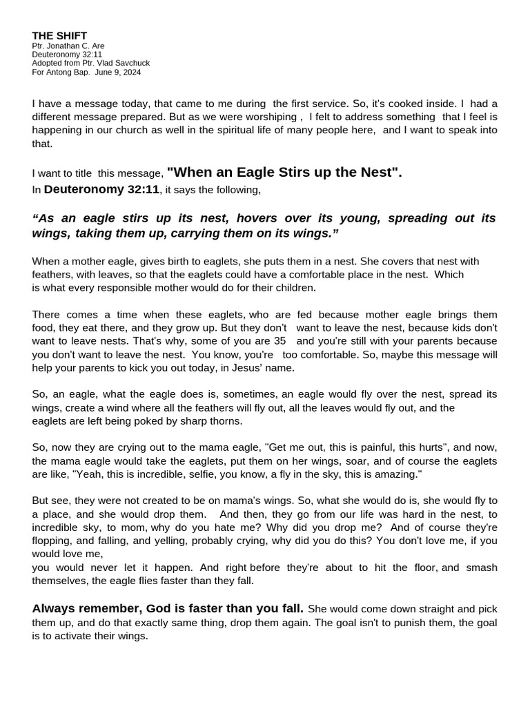 The Shift | PDF