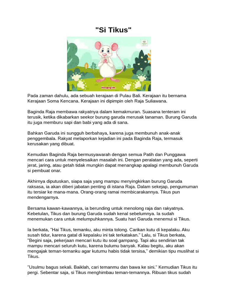 Si Tikus | PDF