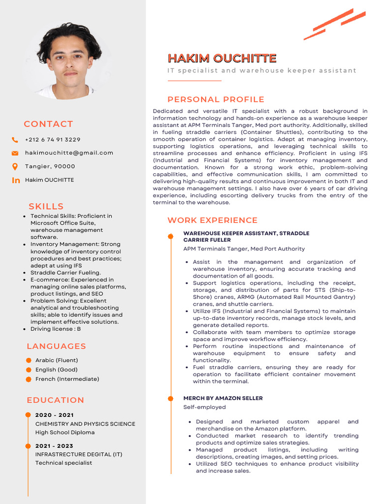 CV APMT | PDF