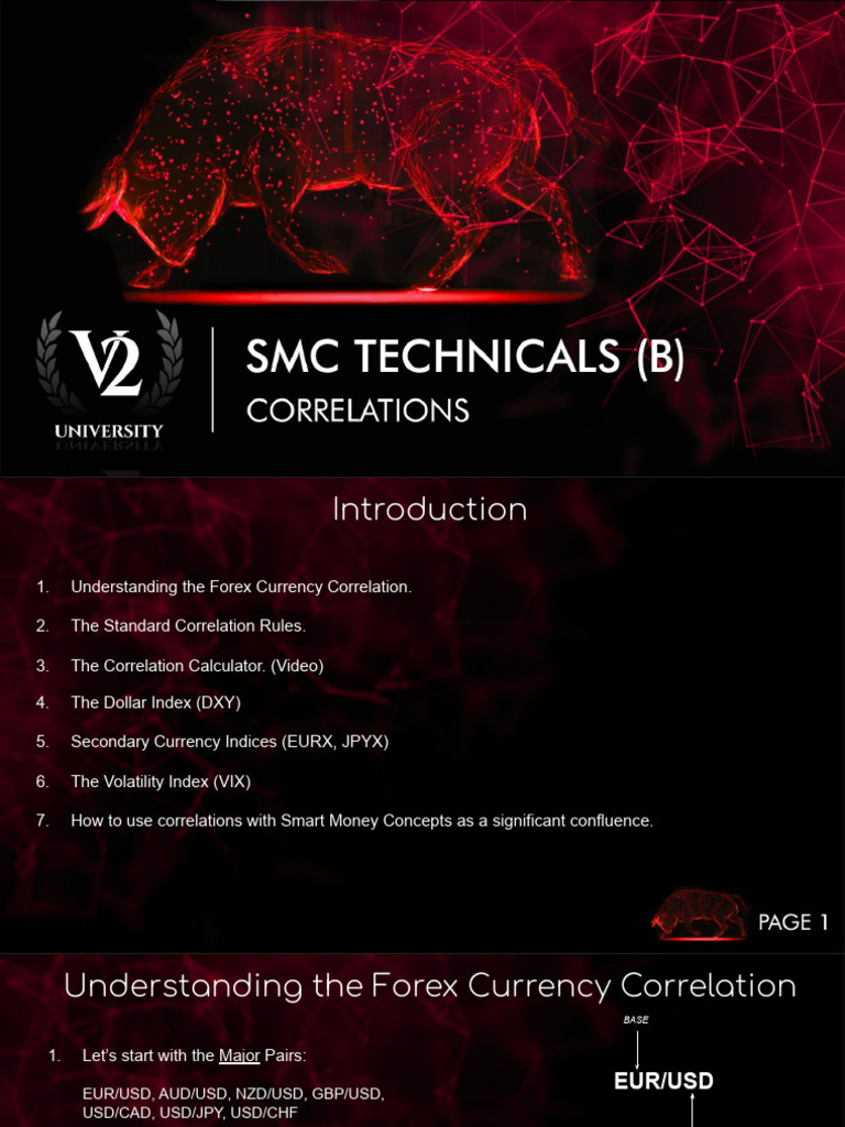 SMC Technical B - Correlations | PDF