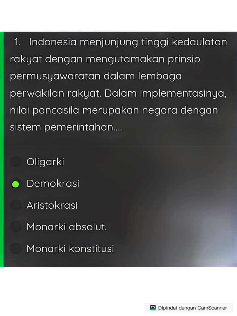 Kuis PPKN Bab 1 | PDF