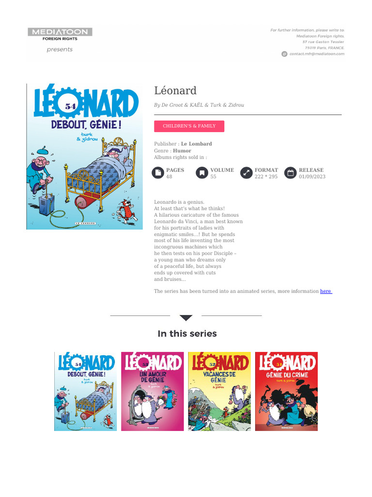 Léonard | PDF