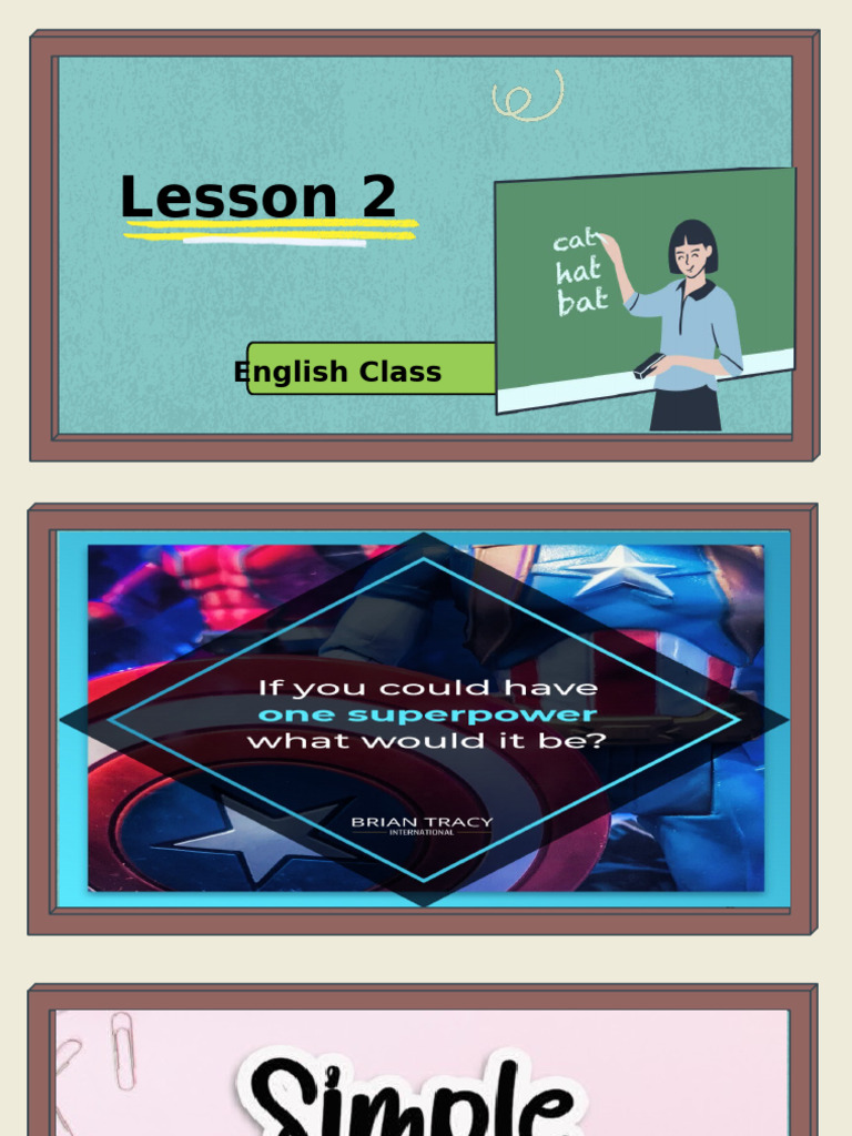 Lesson 2 Level 3 2024. | PDF