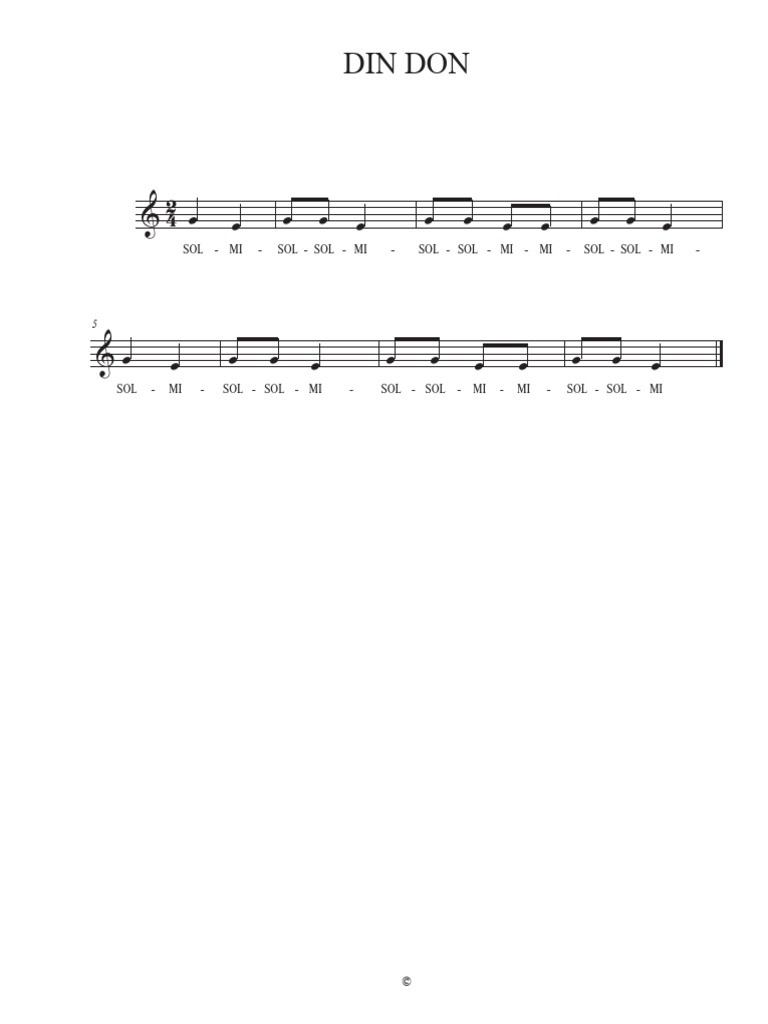 Dindon - Score | PDF