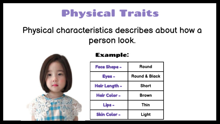 SS1 PHYSICAL TRAITS | PDF