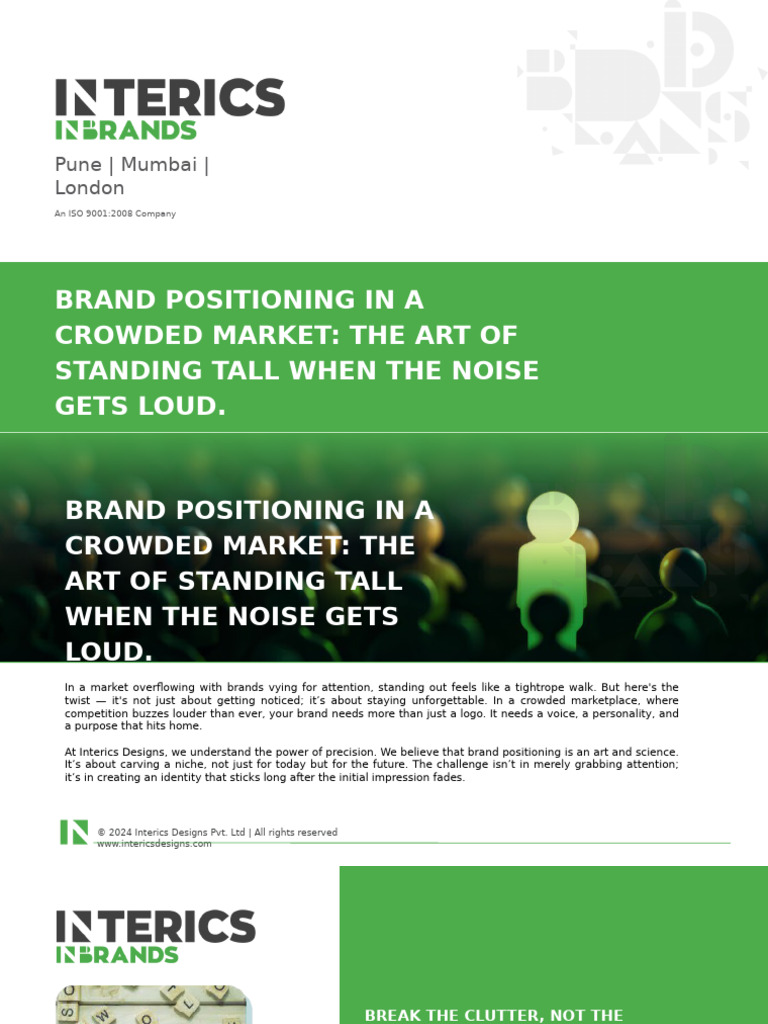 Brand Positioning in A Crowded Market: The Art of Standing Tall When ...