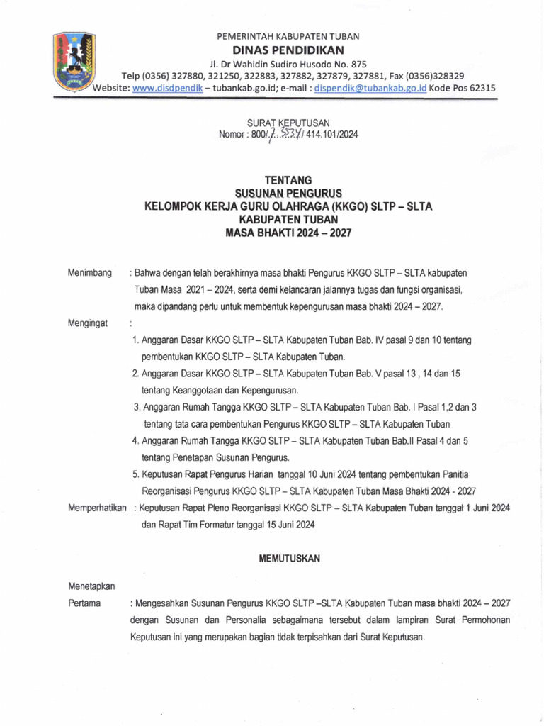 SK Kkgo SLTP Slta 2024 2027 | PDF