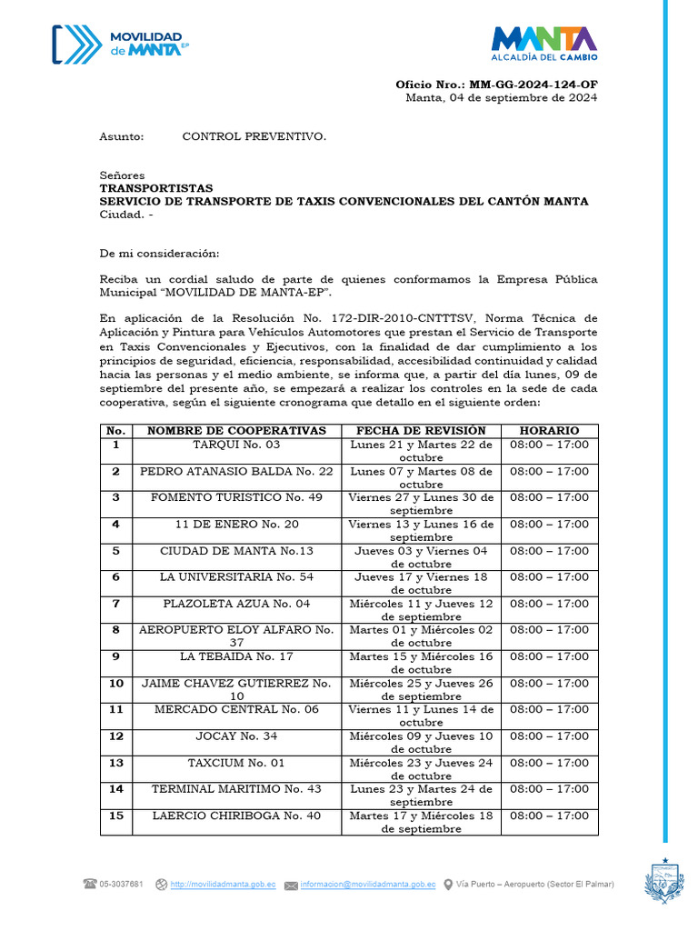 124 Taxis Convencionales-signed | PDF