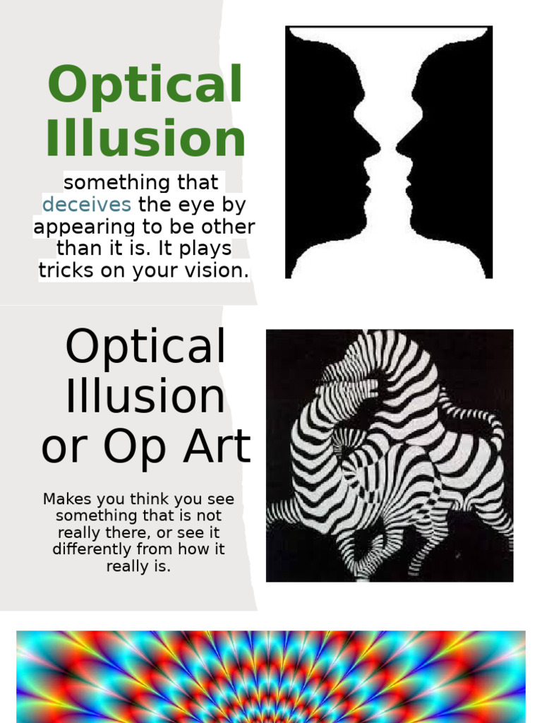 Optical Illusion Ppt | PDF