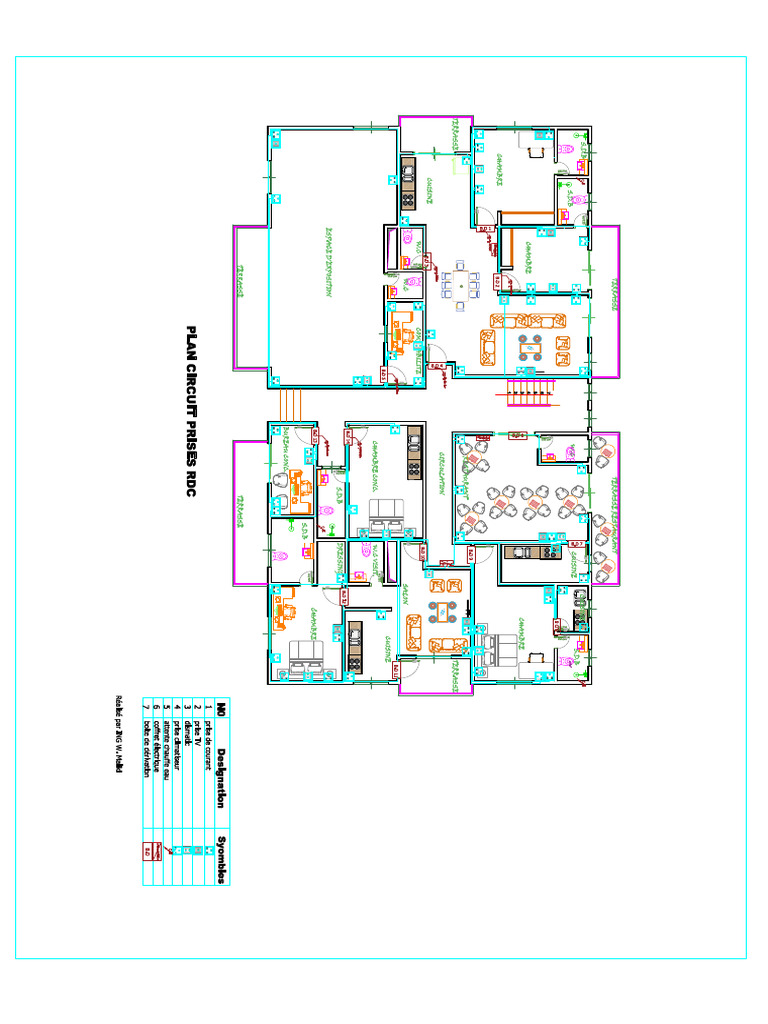 plan circuit prise RDC | PDF