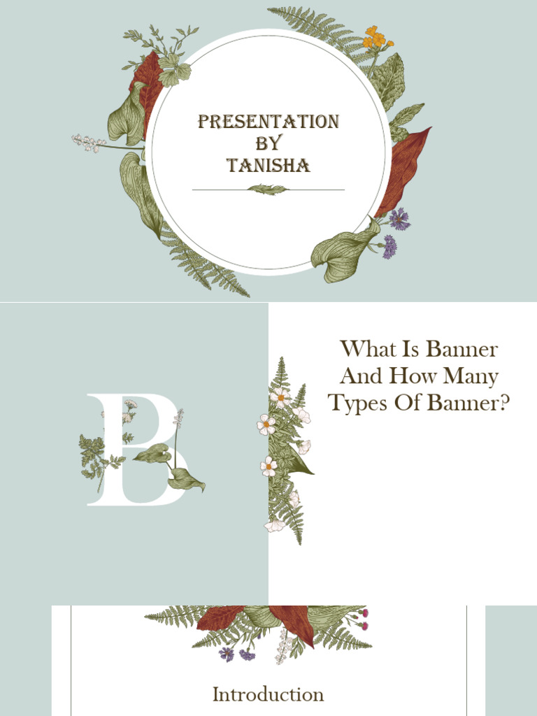 Presentation by Tanisha Banner | PDF