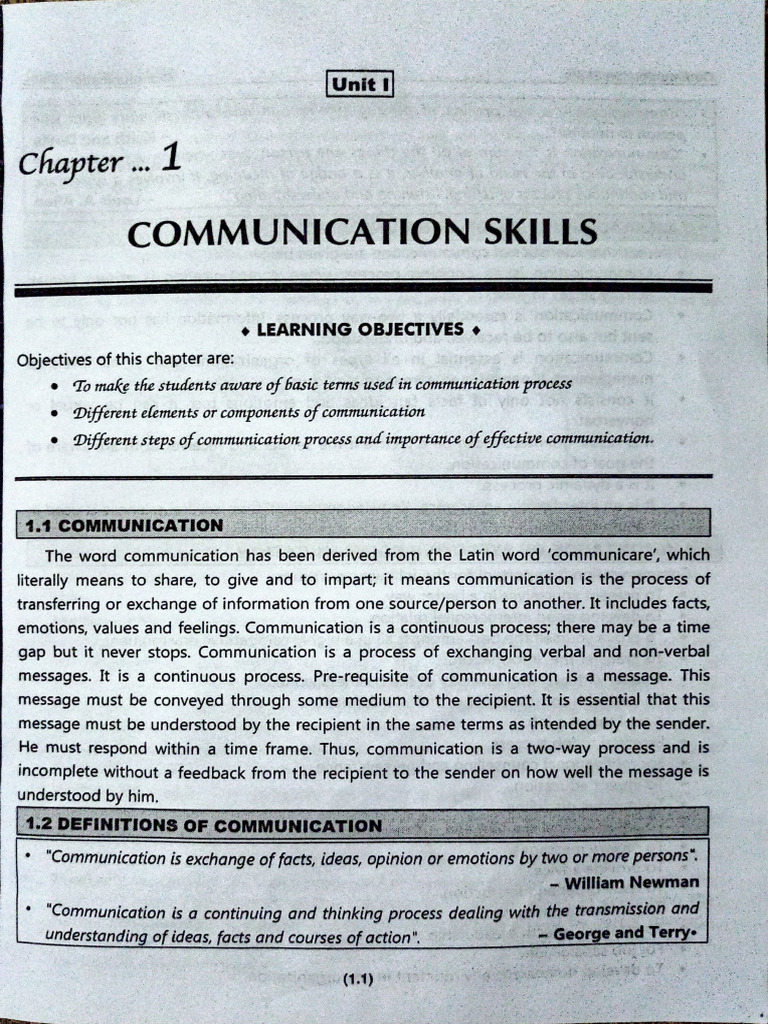 Communication Skills | PDF