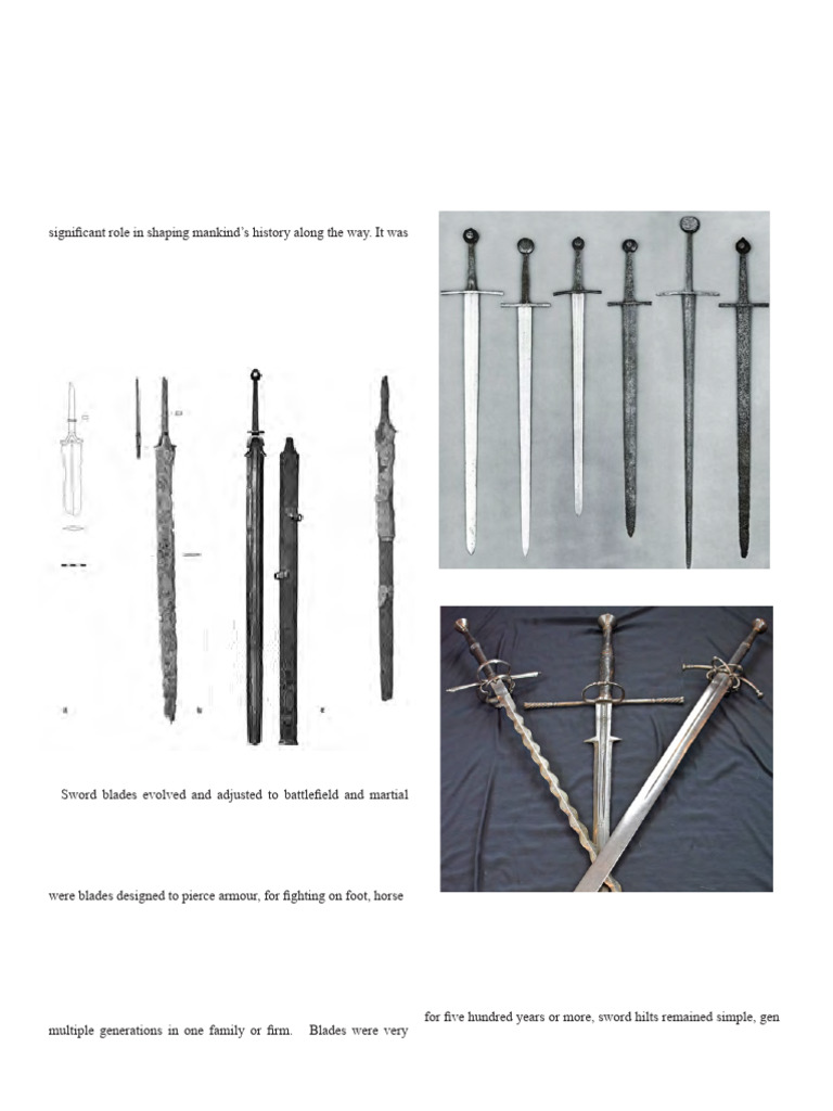 Evolution of The Basket Hilted Sword Form The 16th To 18th Centuries ...