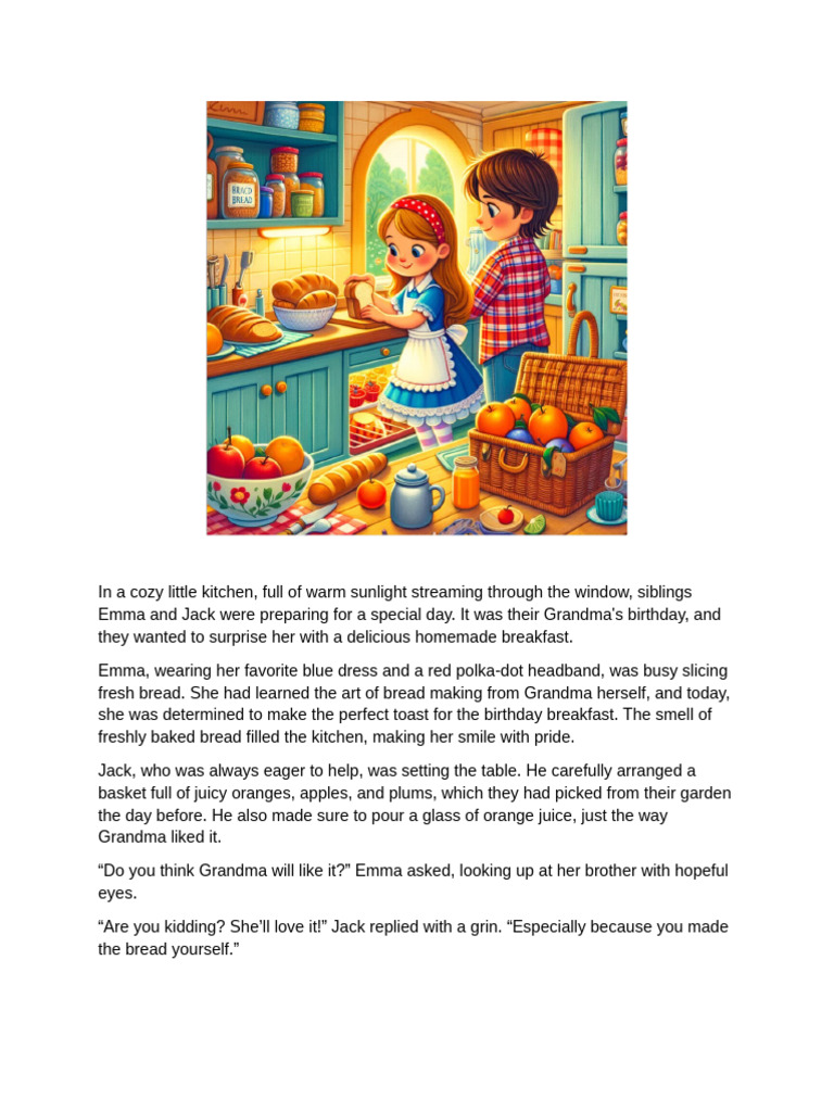 Short Story For Kids 3 | PDF