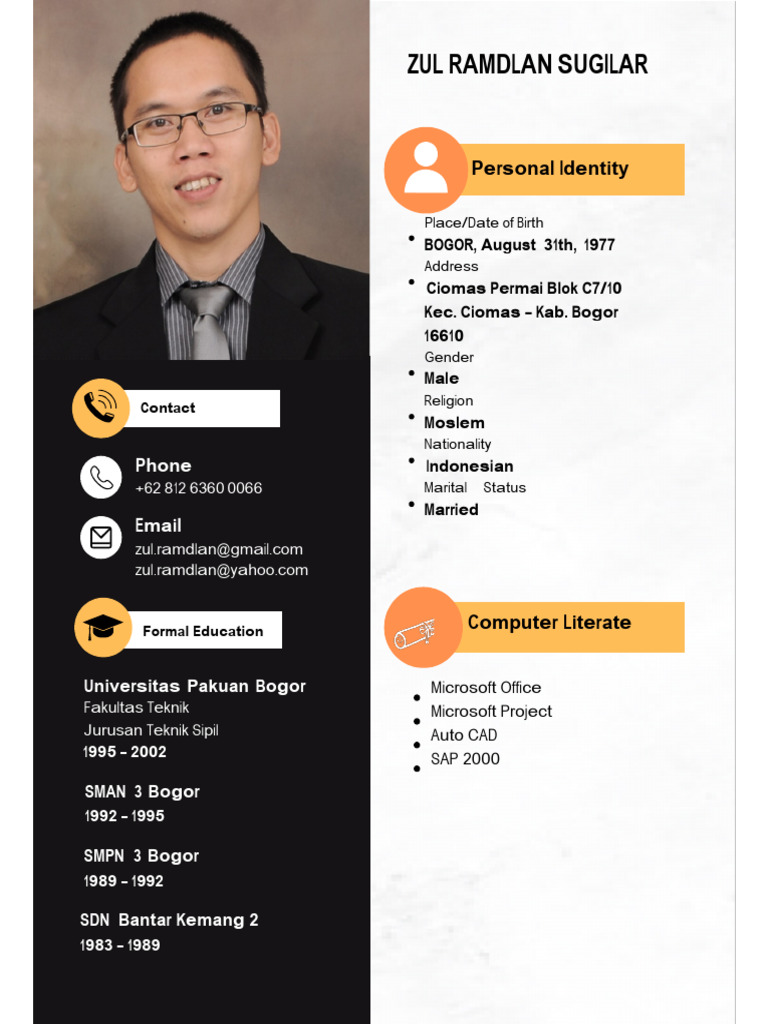 Cv. Zul Ramdlan Sugilar 2024 | PDF
